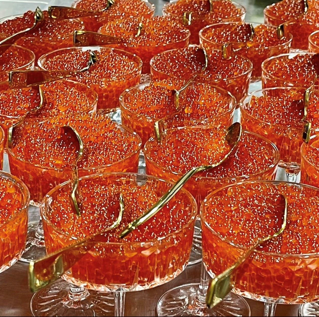 CAVIAR SERVING GLASS Alaskan Crab Co CAVIAR SERVING GLASS Alaskan Crab Co